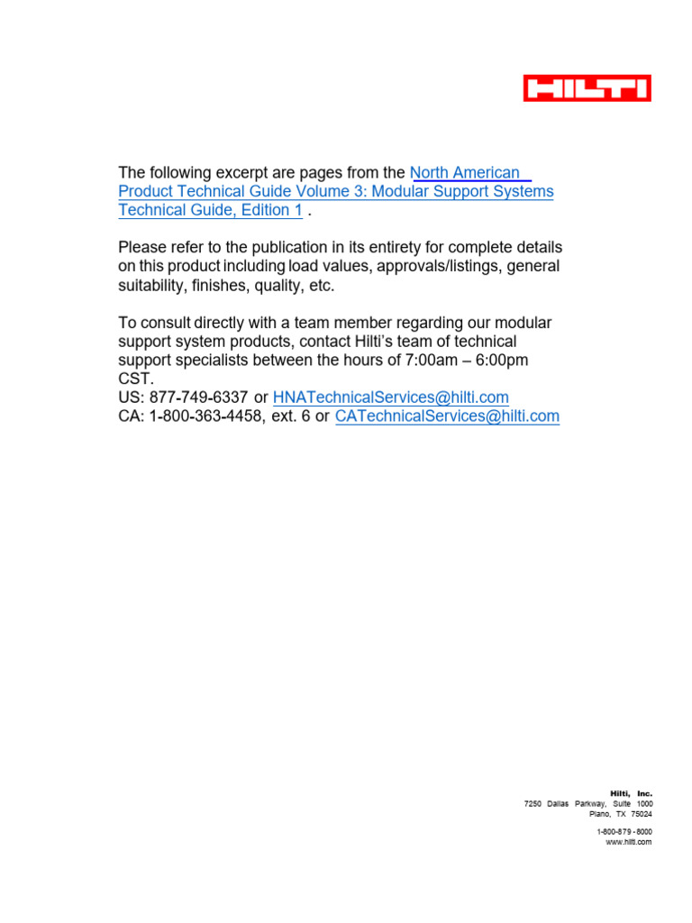 Technical Information ASSET DOC LOC 19091368 | PDF