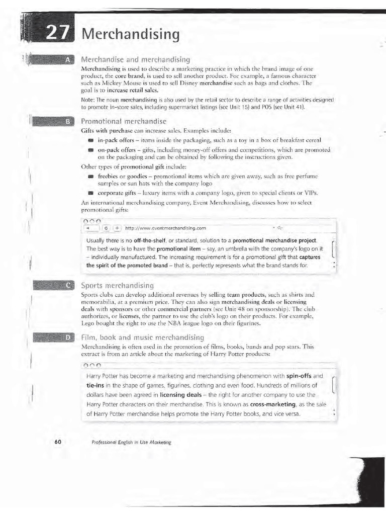 27 - Merchandising | PDF