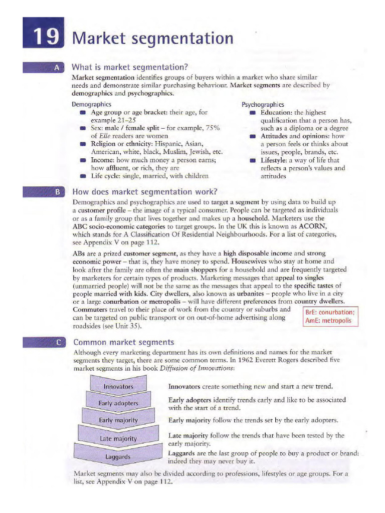 19 - market segmentation | PDF