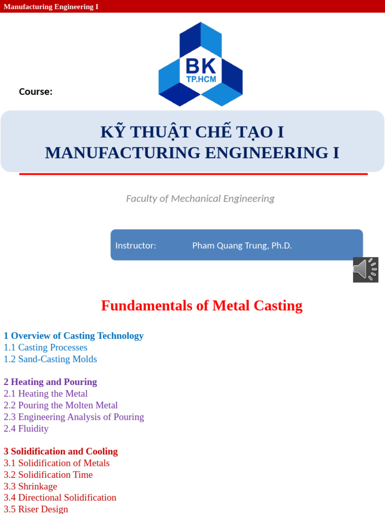 2 Chapter Fundamentals of Metal Casting | PDF