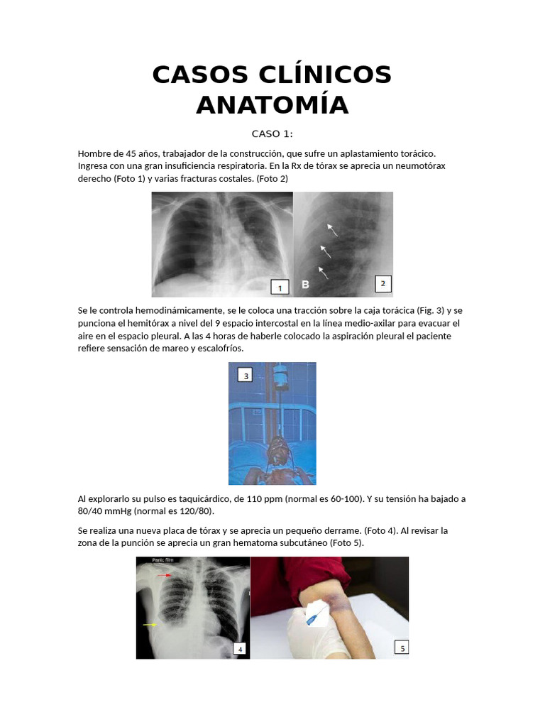Casos Clínicos Anatomía | PDF