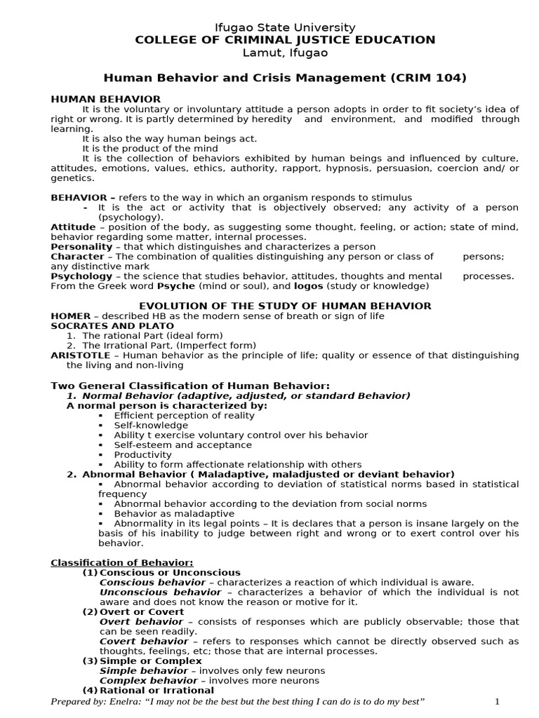 Human Behavior | PDF | Perception | Senses