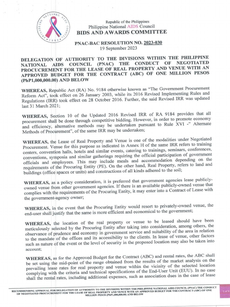 Pnac Bac Reso 2023 030 | PDF