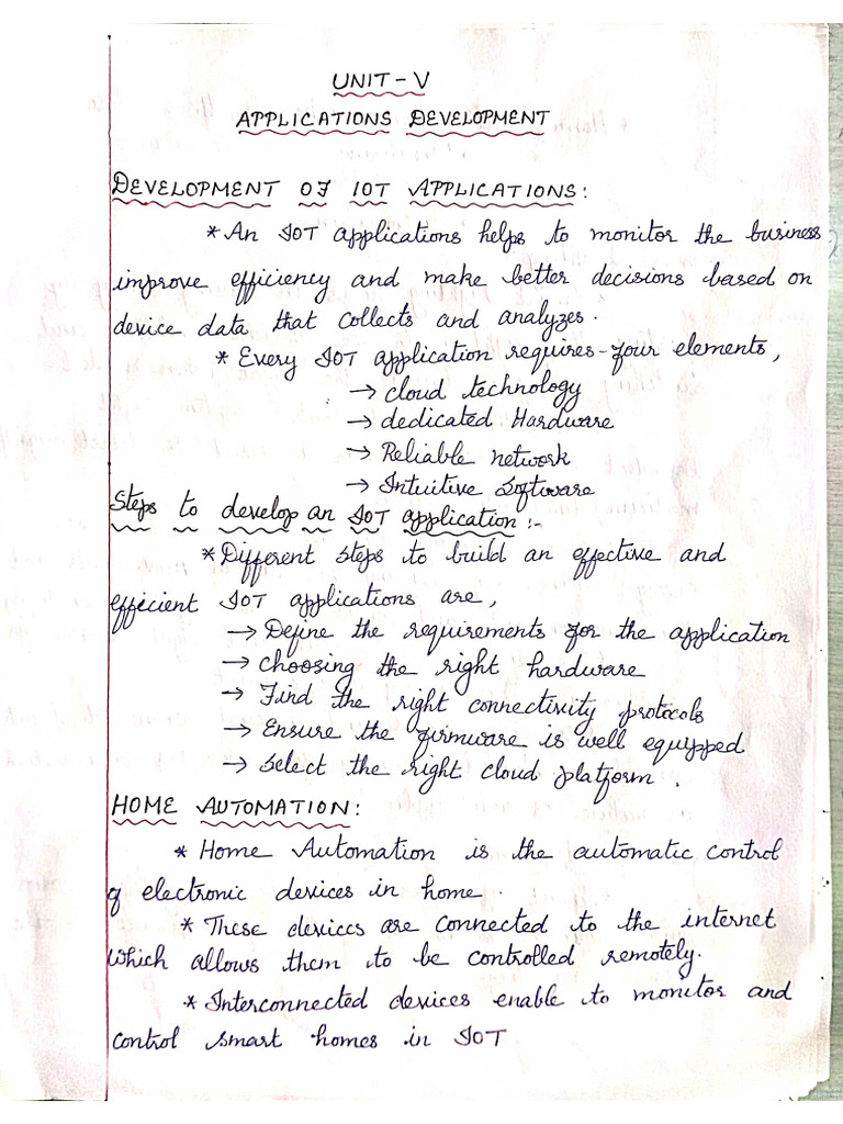 EIOT (UNIT - 5) COMPLETED 26 Apr 2024 2-09 PM | PDF