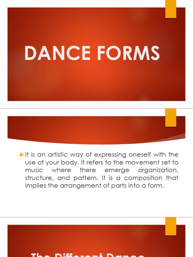 Dance Forms | PDF