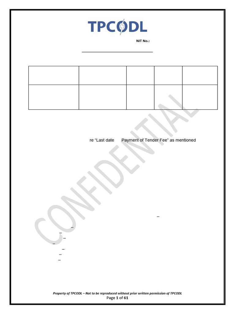 Tpcodl 1000000119 CRP | PDF
