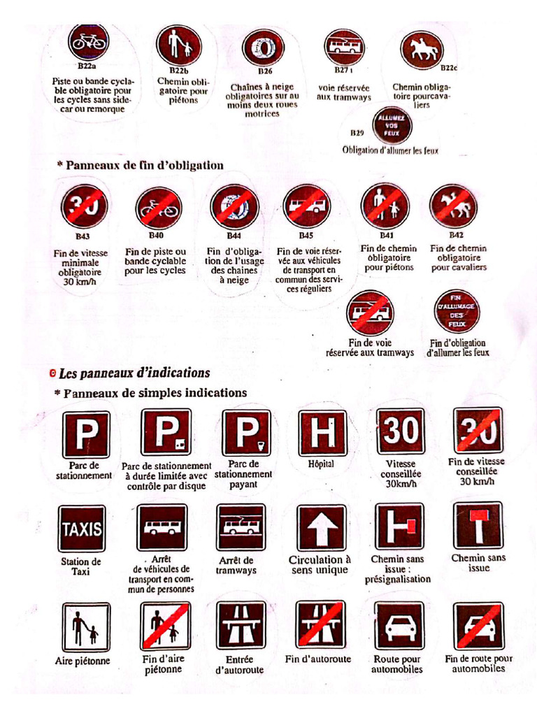 Cours Auto École Saint Jules - 7 | PDF