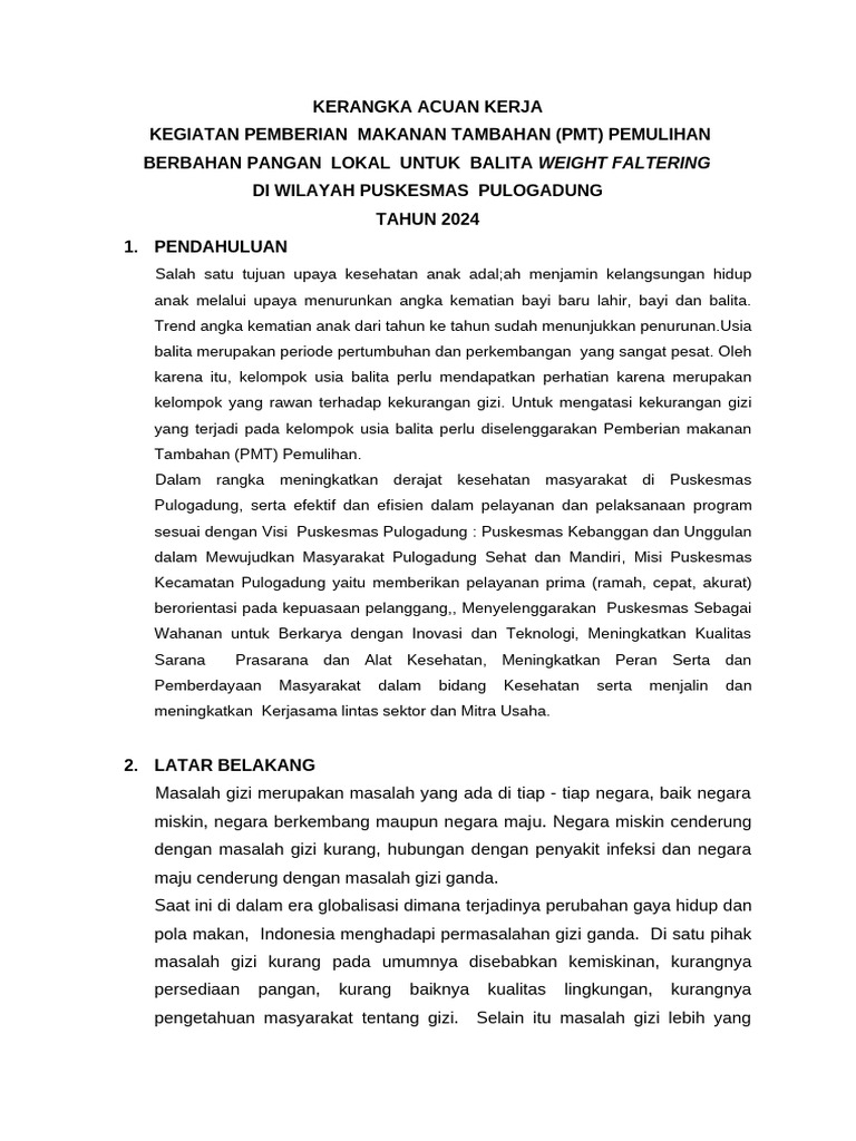 Kak PMT Lokal Agst 2024 | PDF