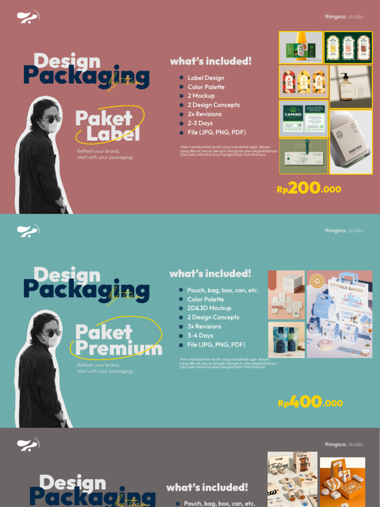 Price List PACKAGING | PDF