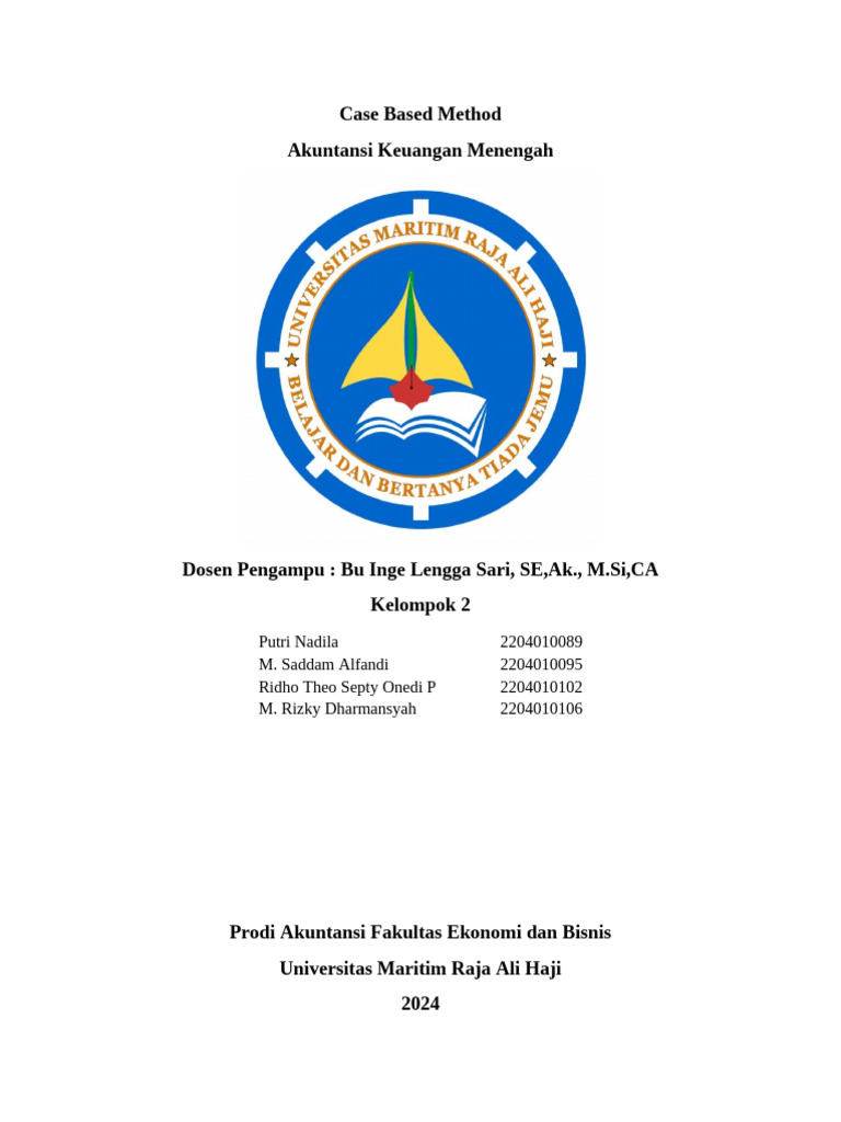 Case Based Method Kelompok 7 | PDF