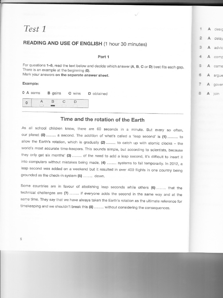 C1 UOE and Part1 reading | PDF
