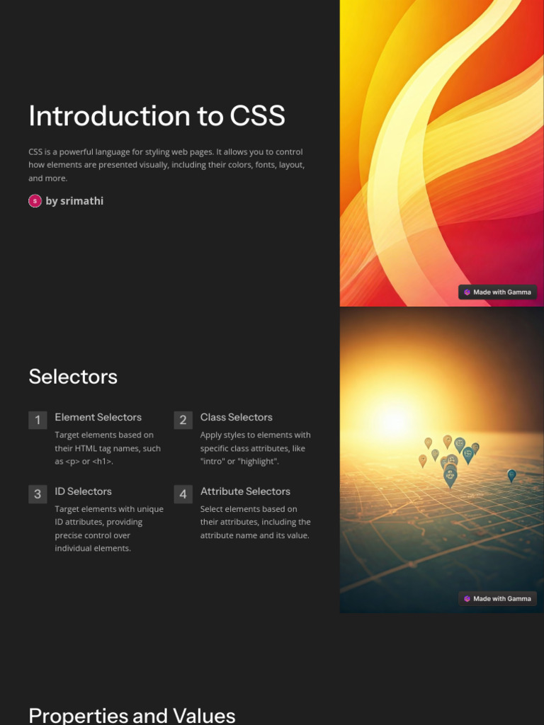 Introduction To CSS | PDF