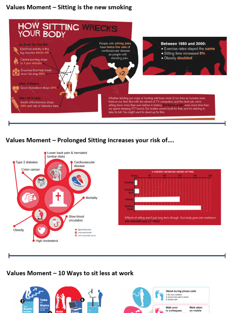 Combat Prolonged Sitting at Work | PDF | Self-Improvement
