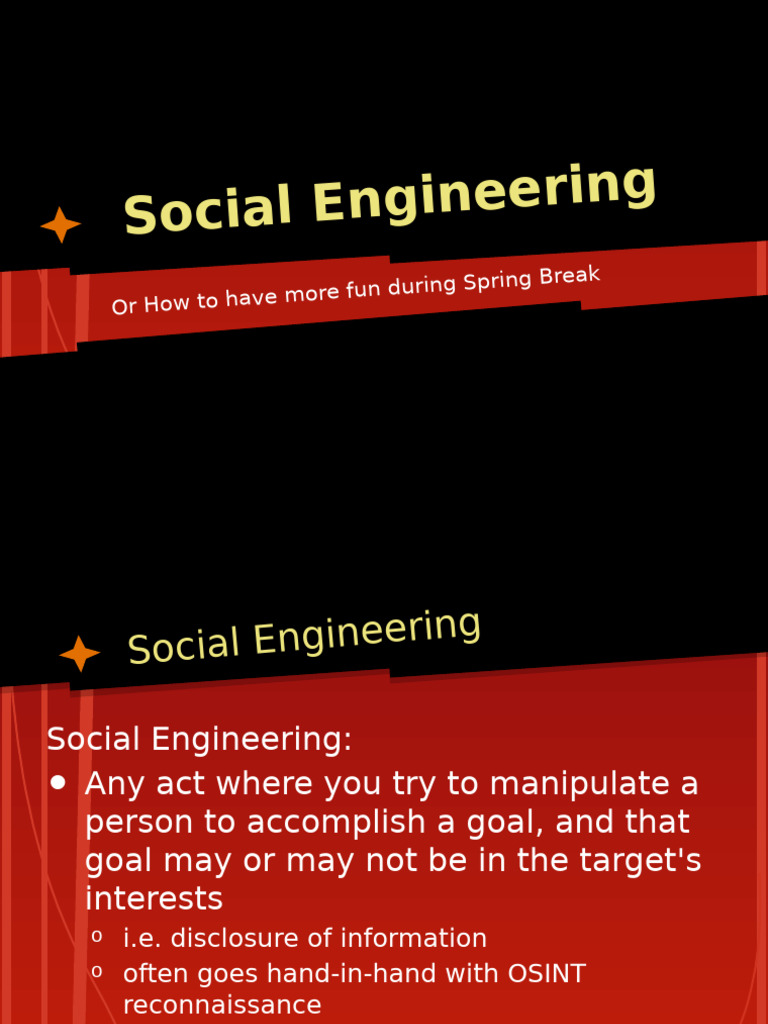 18 Social Engineering | PDF
