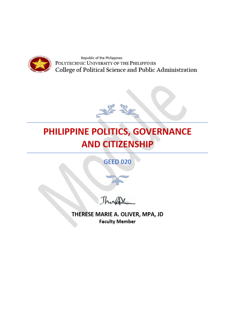 Revised Module GEEED 020 2nd Sem 2024 2025 | PDF