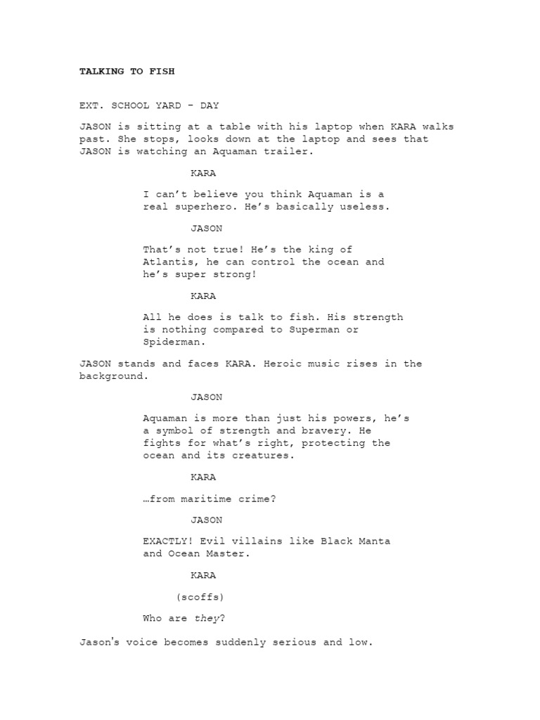 Talking To Fish | PDF