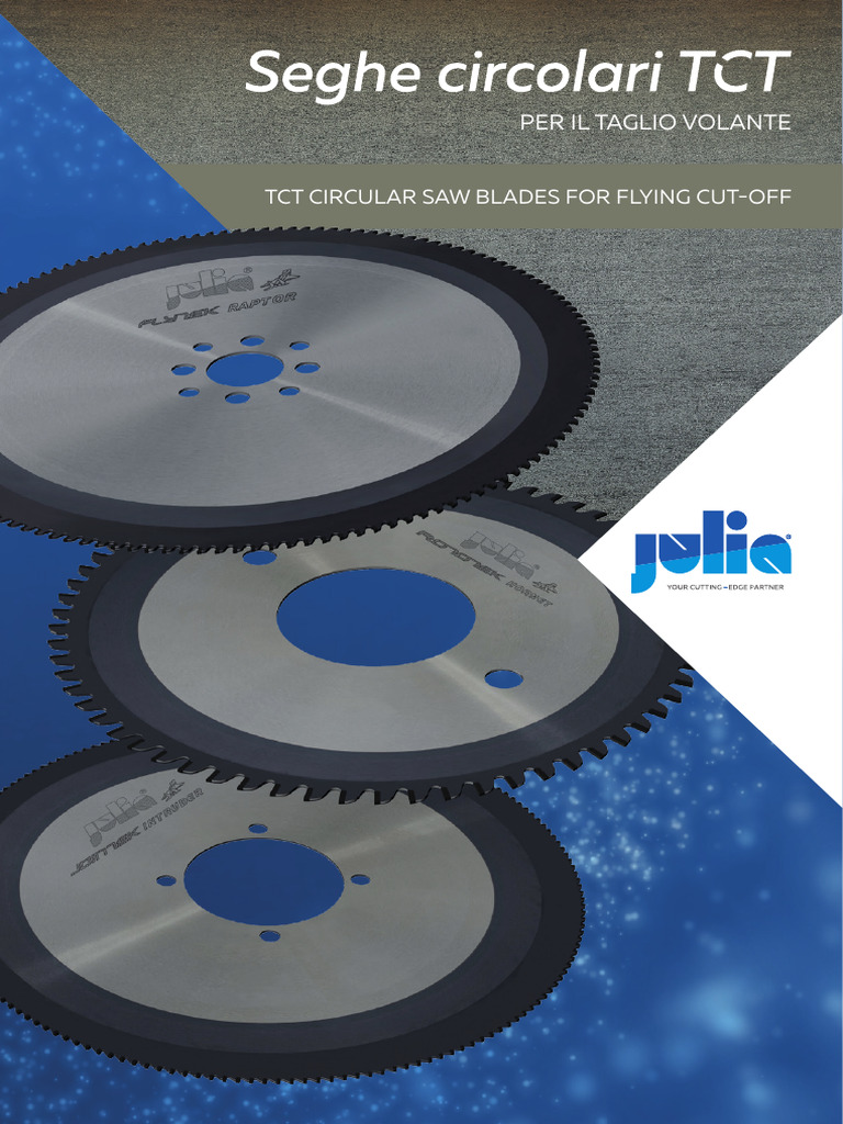 TCT Circular Saw Blades For Flying Cut Off | PDF