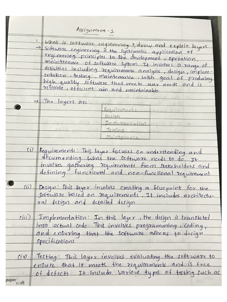 Assignment 1-2 SE | PDF