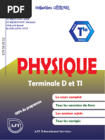 22 Sujets Corriges de Physique 1ere C D e Ti | PDF