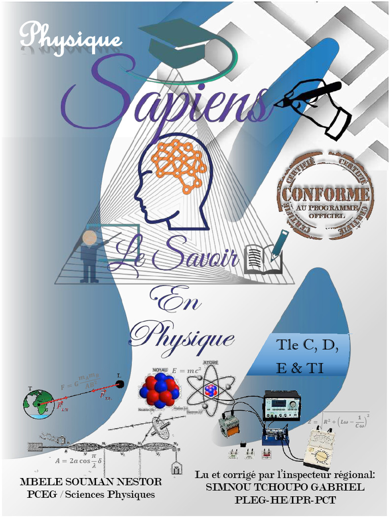 Le Sapiens en Physique Tle C D e Et Ti | PDF