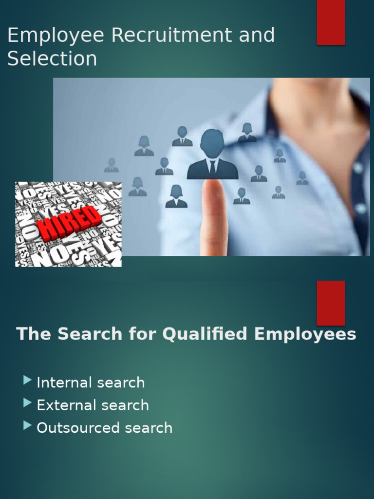 Lec-2 Employee Recruitment and Selection | PDF