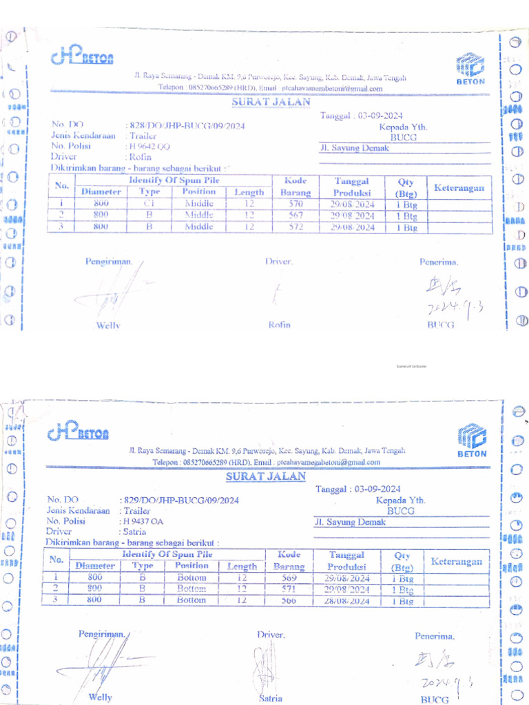 2024.09.03 Spun Pile D800 JHP 28 | PDF
