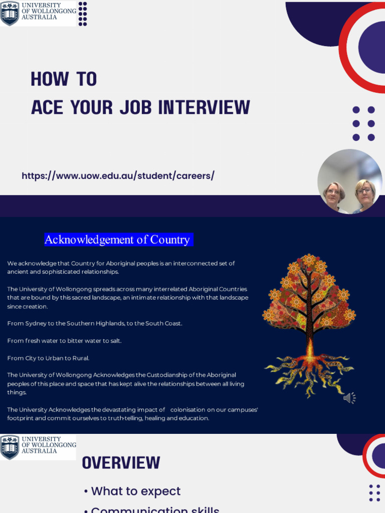 How To Ace Your Job Interview | PDF