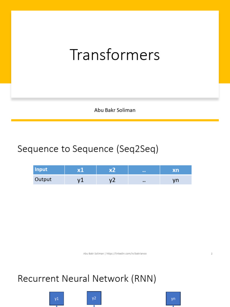 Transformers-Deatils - Slides | PDF