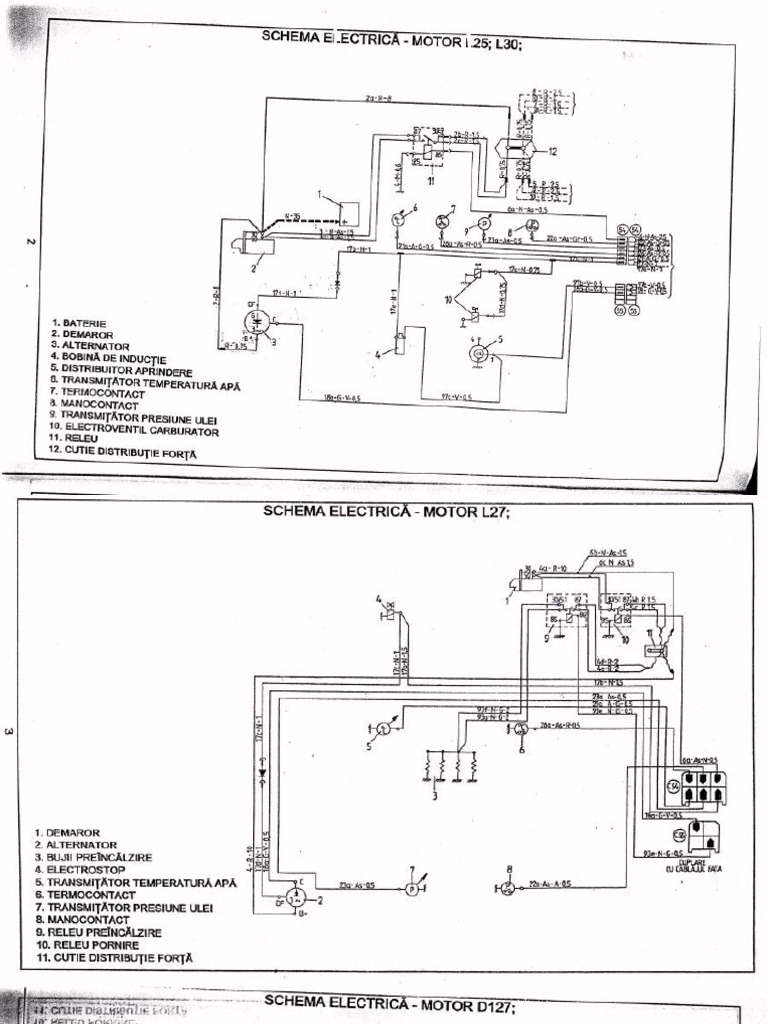 Scheme Electrice ARO | PDF