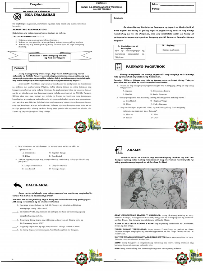 Week 3 Fil 9 Q4 | PDF