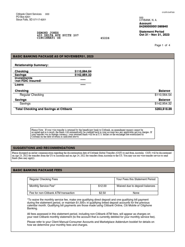 Citibank | PDF
