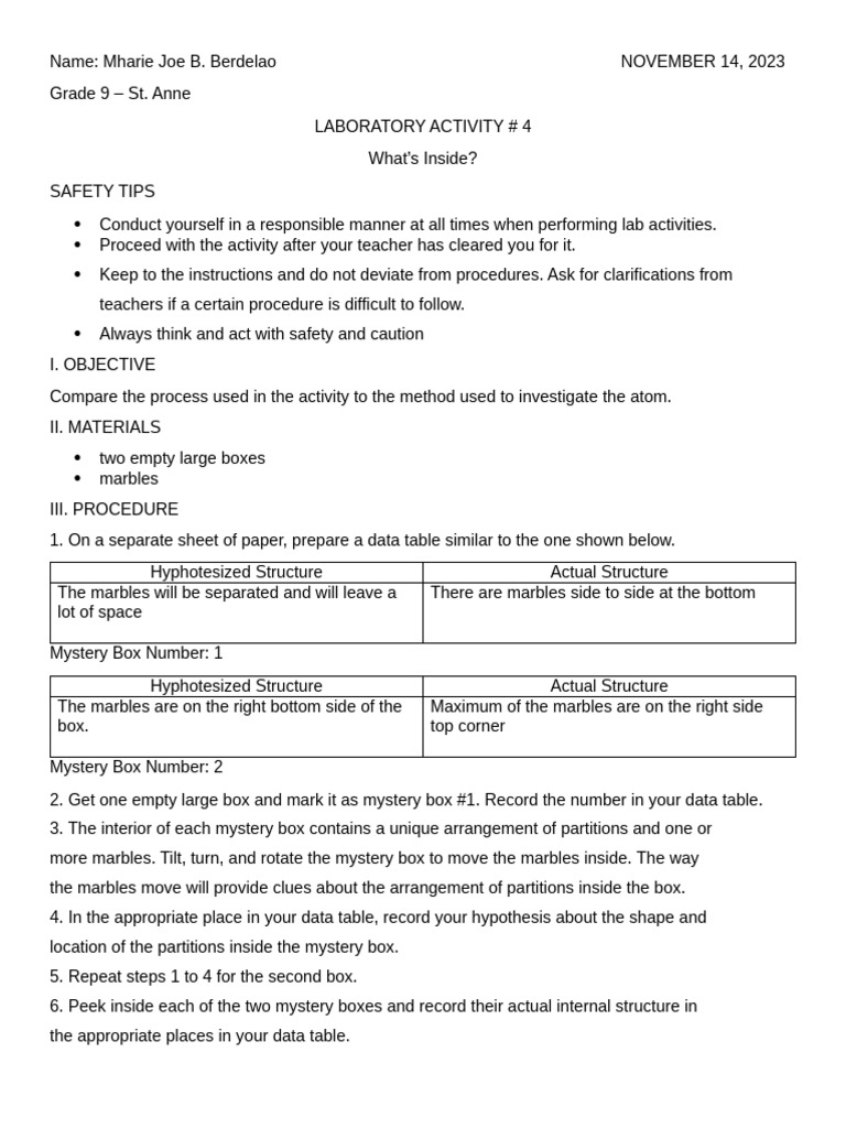 Lab Activity 4 | PDF
