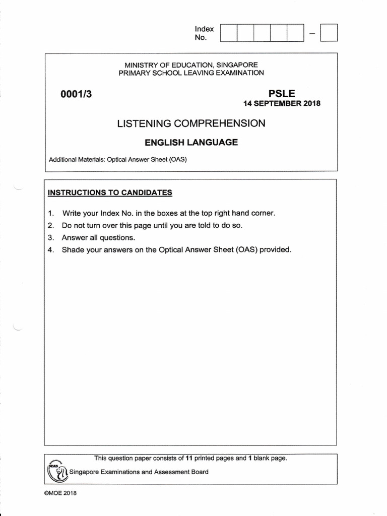 PSLE | PDF