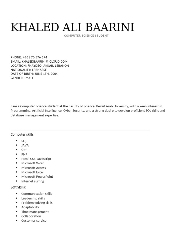 Khaled Baarini | PDF