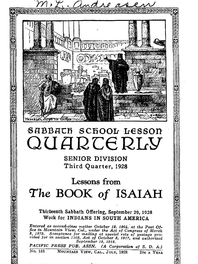 The Book of Isaiah: Lessons From | PDF | Jesus In Islam | Isaiah