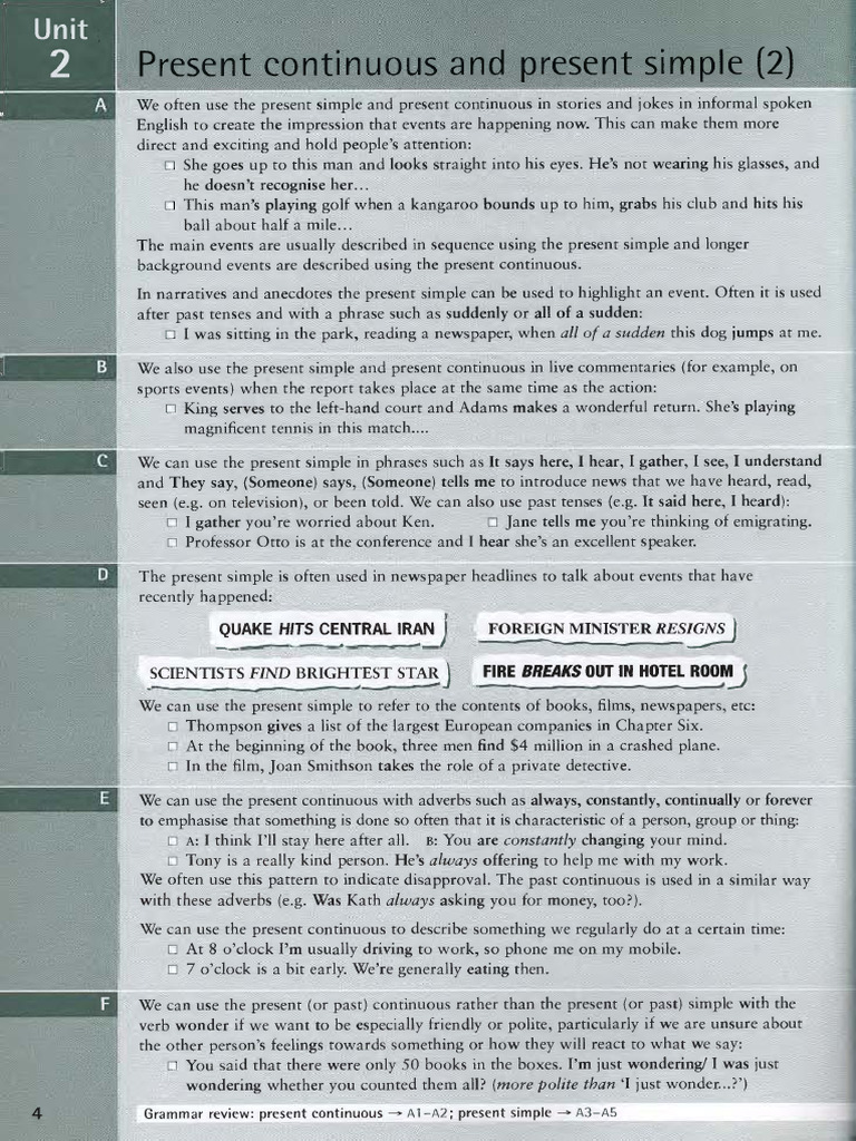 Grammar J Angielski 15 | PDF