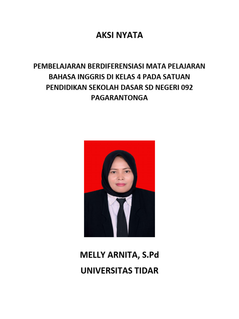 Aksi Nyata Melly Arnita | PDF