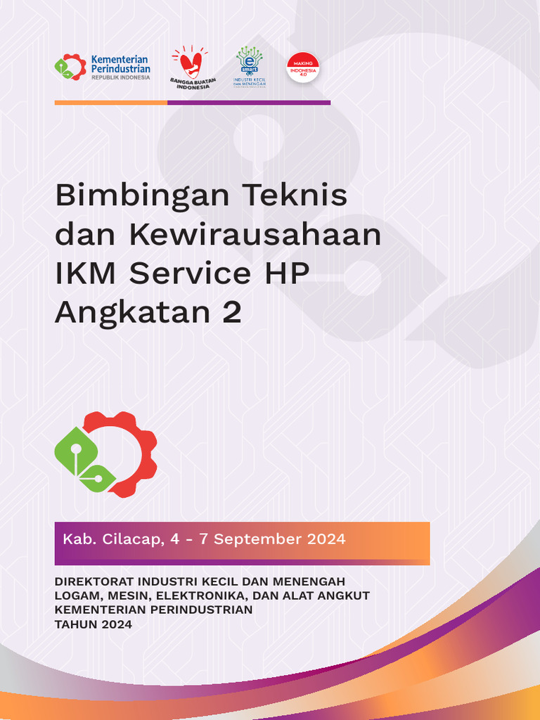 COVER MODUL IKM Service HP Angkatan 2 | PDF