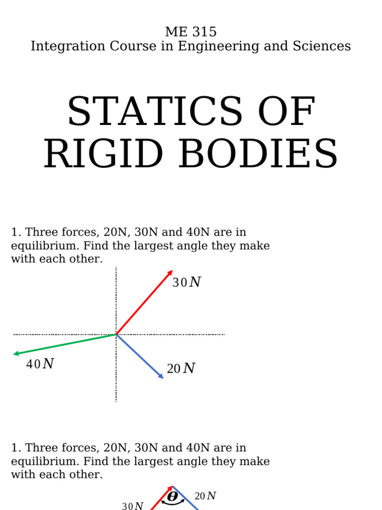 Statics | PDF