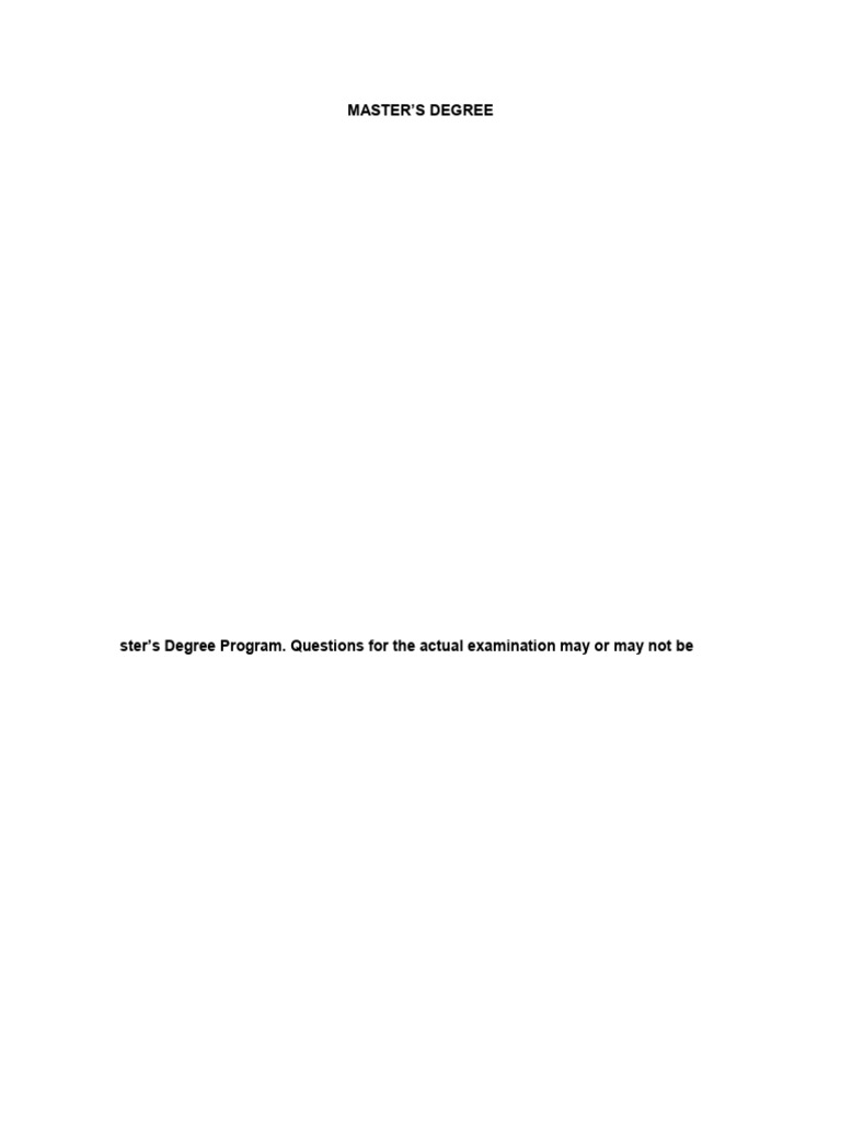 Comprehensive Exam Study Guide | PDF | Curriculum | Teachers