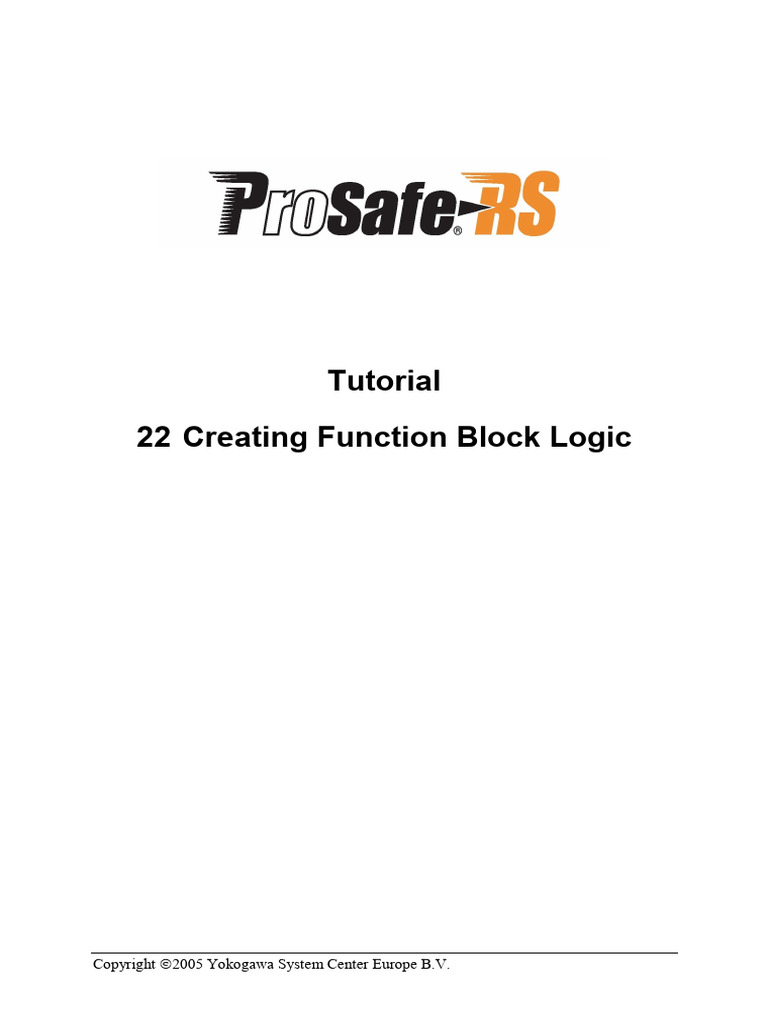 22_Tutorial Creating FB Logic | PDF 22_Tutorial Creating FB Logic | PDF