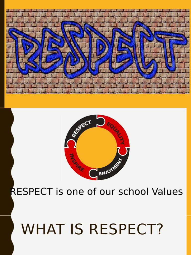 RESPECT-LESSON-Presentation1 | PDF