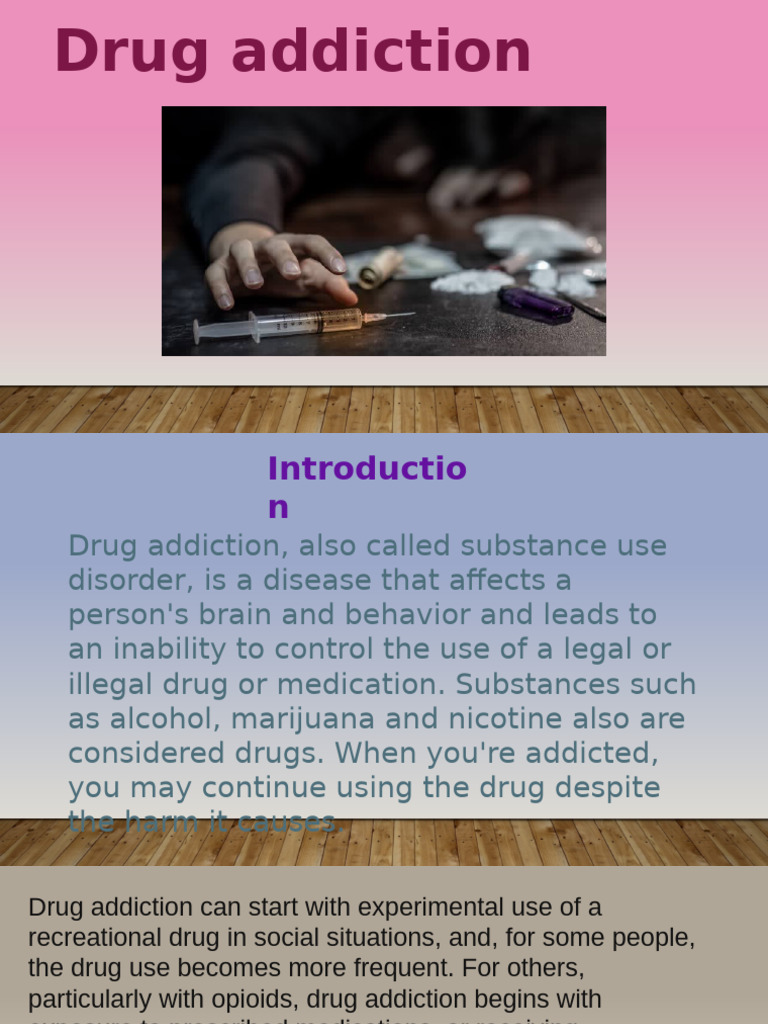 Drug Addiction | PDF