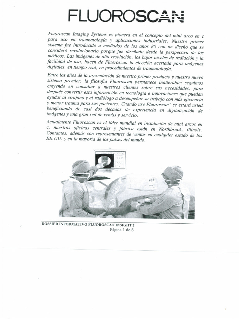 Manual Fluoroscan Ii | PDF