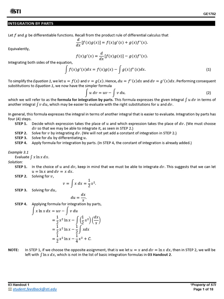 03 Handout 110 | PDF