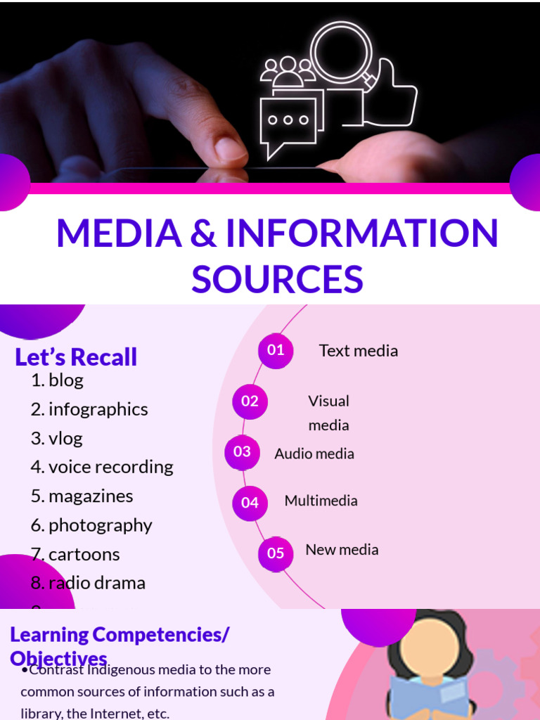 Lesson 4-Media & Information Sources | PDF