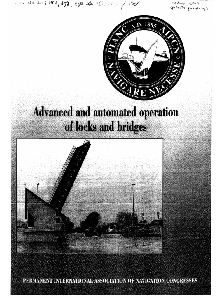 PIANC-Advanced and Automated Operation of Locks and Bridges | PDF