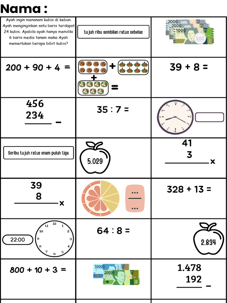 Kuis Matematika | PDF