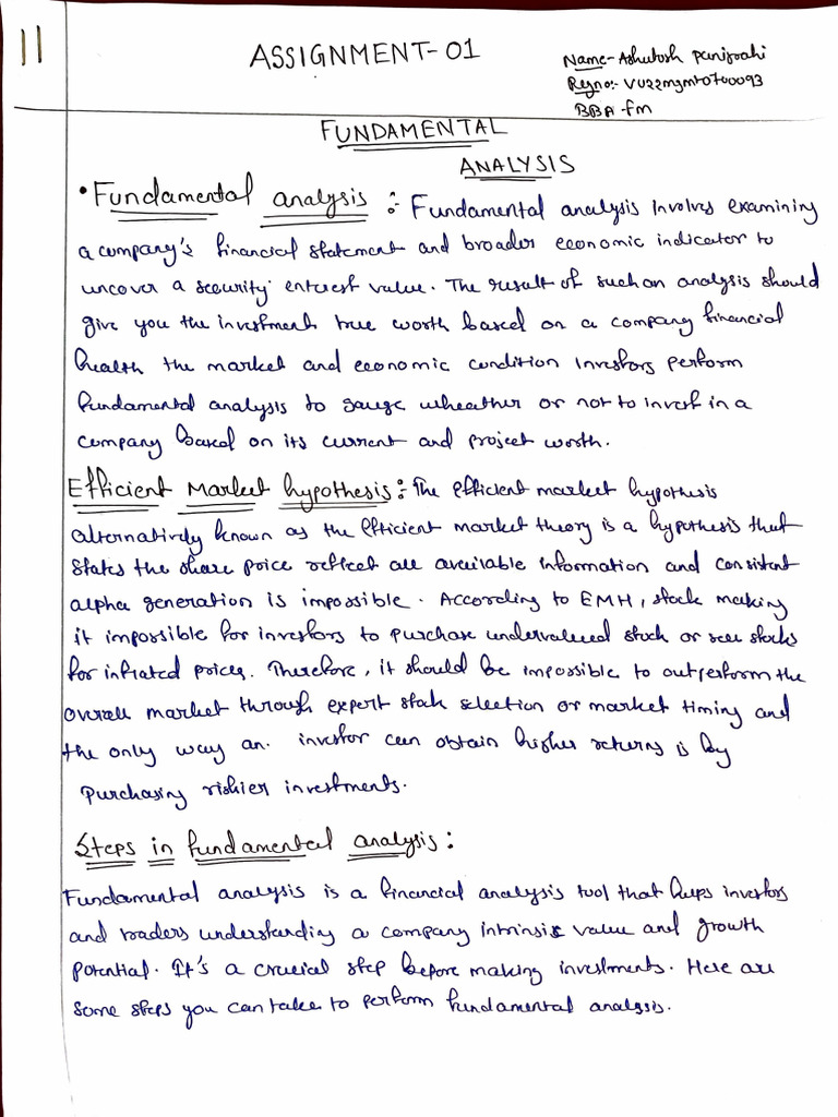 Assignments 1 Fa | PDF