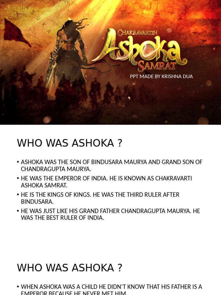 Ashoka the great | PDF